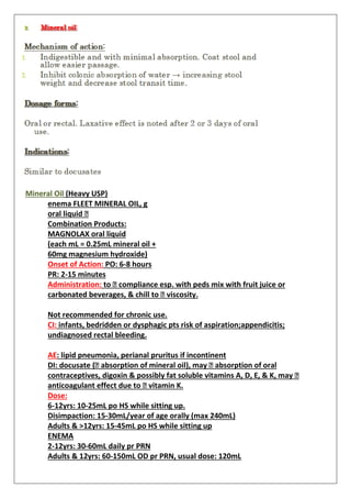 Treatment of constipation | PDF