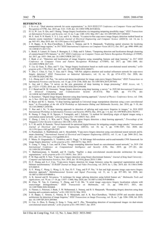 Extraction of image resampling using correlation aware convolution neural networks for image ...