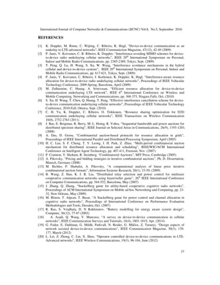 GAME THEORY BASED INTERFERENCE CONTROL AND POWER CONTROL FOR D2D COMMUNICATION IN CELLULAR ...