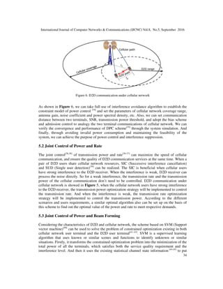 GAME THEORY BASED INTERFERENCE CONTROL AND POWER CONTROL FOR D2D COMMUNICATION IN CELLULAR ...