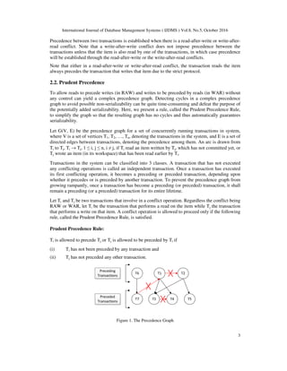 A PRUDENT-PRECEDENCE CONCURRENCY CONTROL PROTOCOL FOR HIGH DATA ...