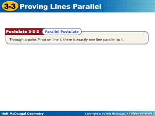Proving Lines Parallel Lesson Presentation.ppt
