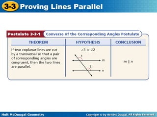 Proving Lines Parallel Lesson Presentation.ppt