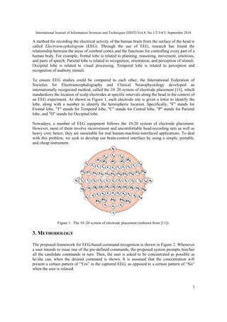 METHODS OF COMMAND RECOGNITION USING SINGLE-CHANNEL EEGS | PDF