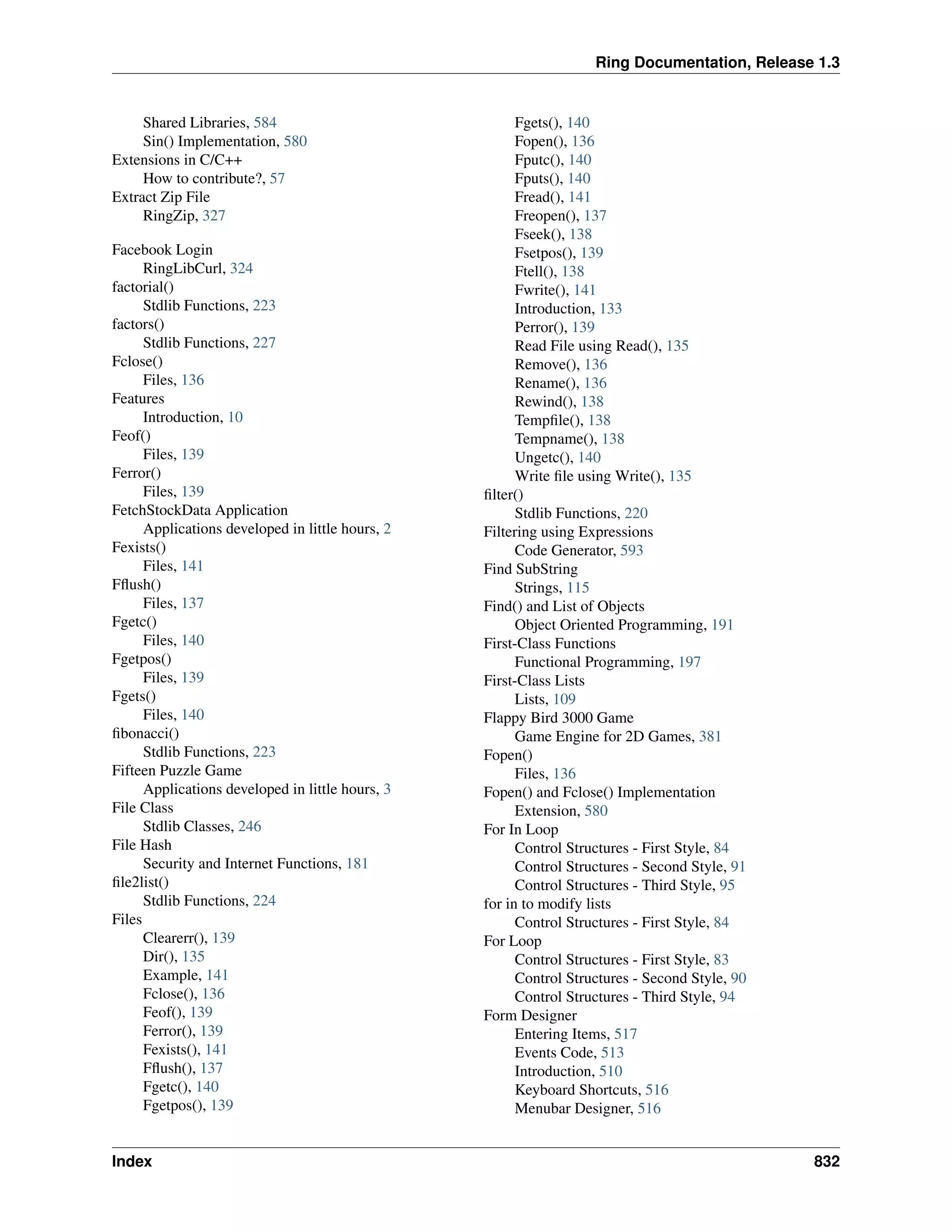 The Ring programming language version 1.3 book - Part 86 of 88 | PDF | Programming Languages ...