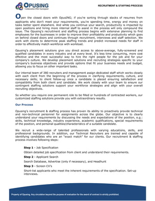 Opusing Presentation | PDF