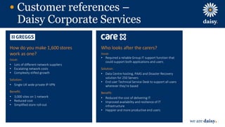 Daisy Group Presentation | PPT