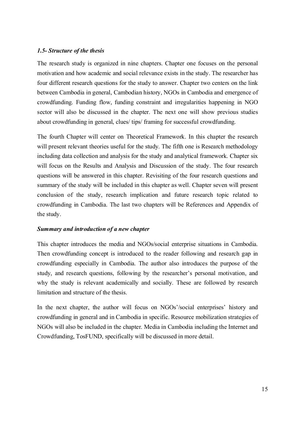 Sornnimul Khut's Master Thesis-A Case Study of Cambodian Crowdfunding…