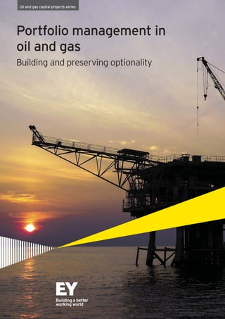 1501-1380419 Portfolio management in oil and gas TL FINAL | PDF