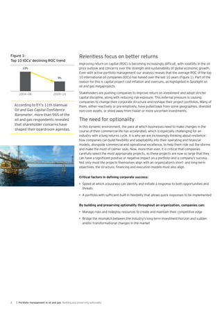 1501-1380419 Portfolio management in oil and gas TL FINAL | PDF