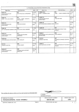 Joint Services Transcript | PDF