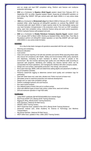 Islam Abozaid CV & Cover Letter (Algeria) | PDF | Civil Engineering ...