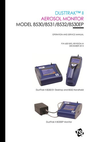 Dust trak-II-english manual | PDF