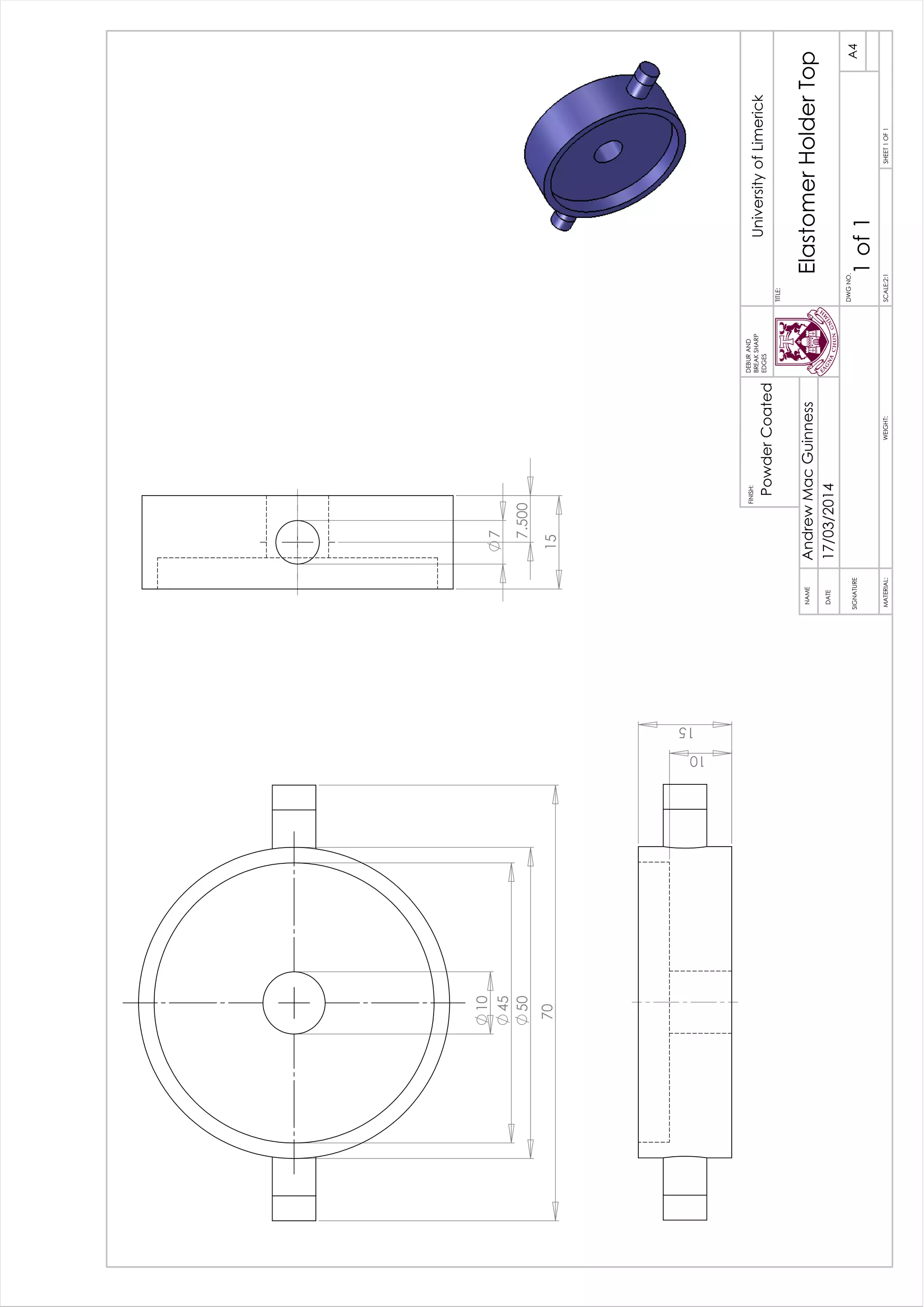 Sample of Suspension 2D Drawings | PDF