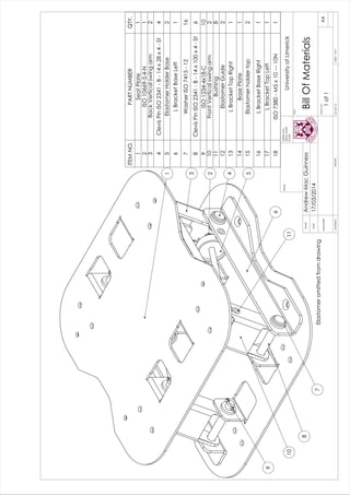 Sample of Suspension 2D Drawings | PDF