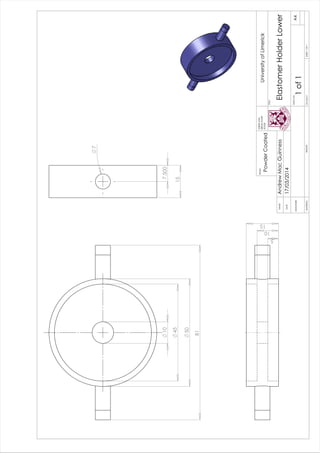 Sample of Suspension 2D Drawings | PDF