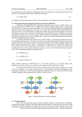 A novel wind power prediction model using graph attention networks and bi-directional deep ...