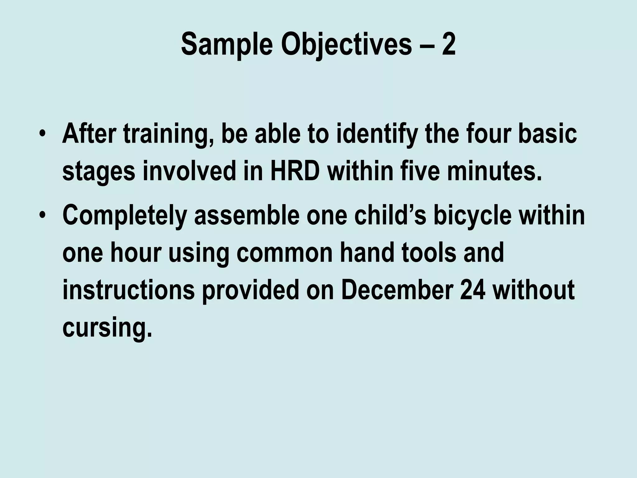 Designing Effective HRD programs | PPT