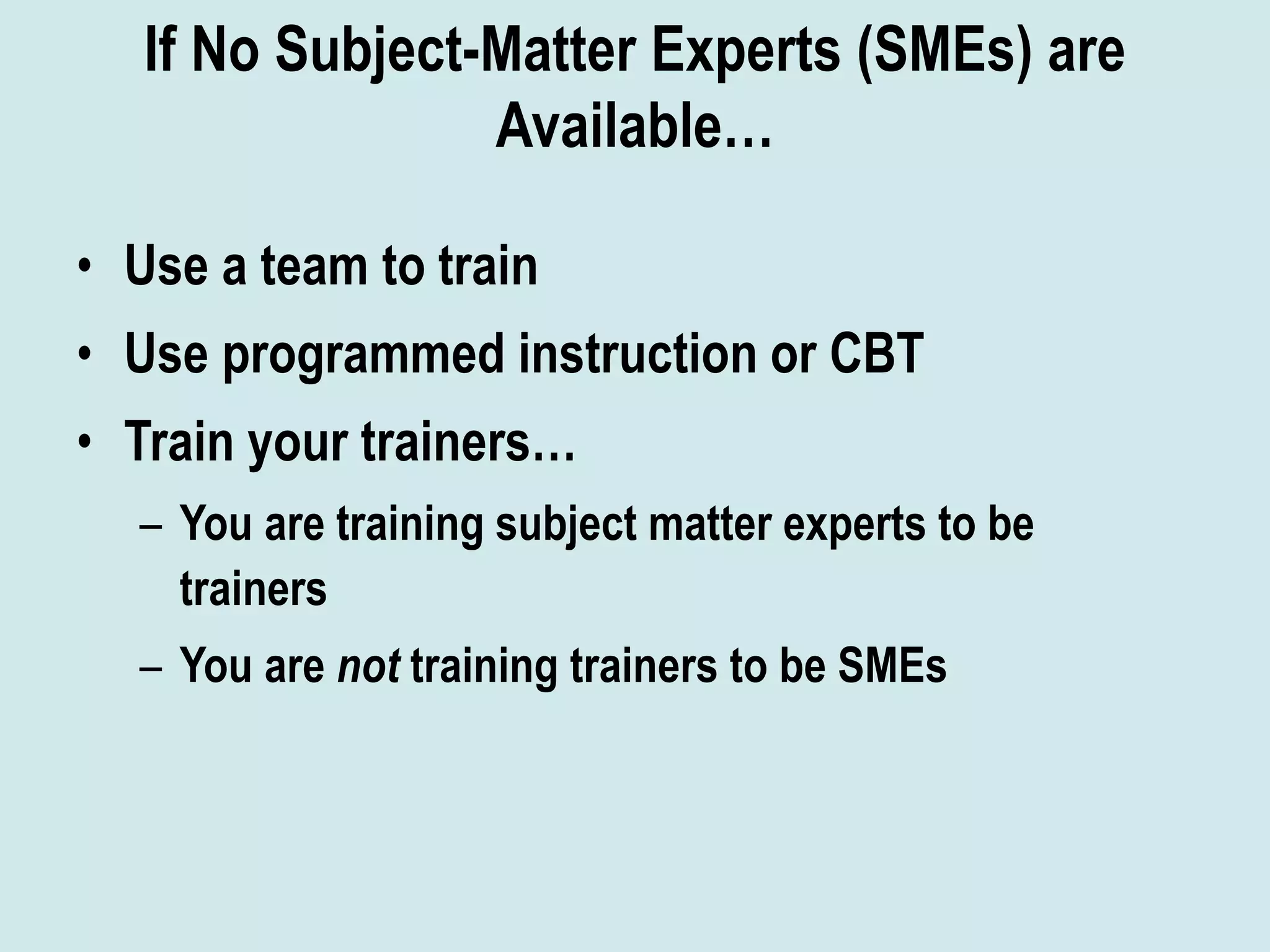 Designing Effective HRD programs | PPT