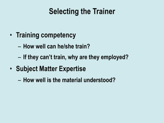 Designing Effective HRD programs | PPT