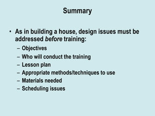 Designing Effective HRD programs | PPT