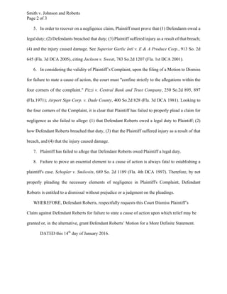 Motion To Dismiss | PDF