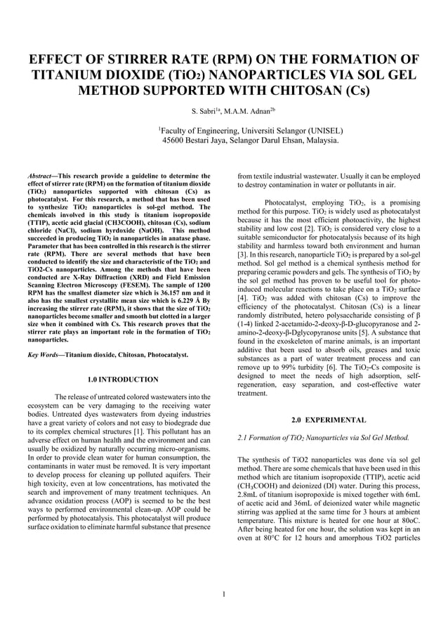 TECHNICAL PAPER | PDF