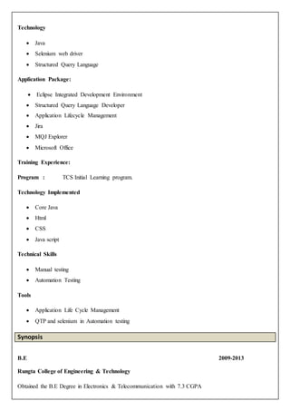 Resume_Updated | PDF