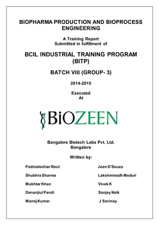 BCIL group 3 | DOCX