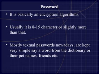 3D PASSWORD | PPT | 3-D Graphics | Computer Software and Applications
