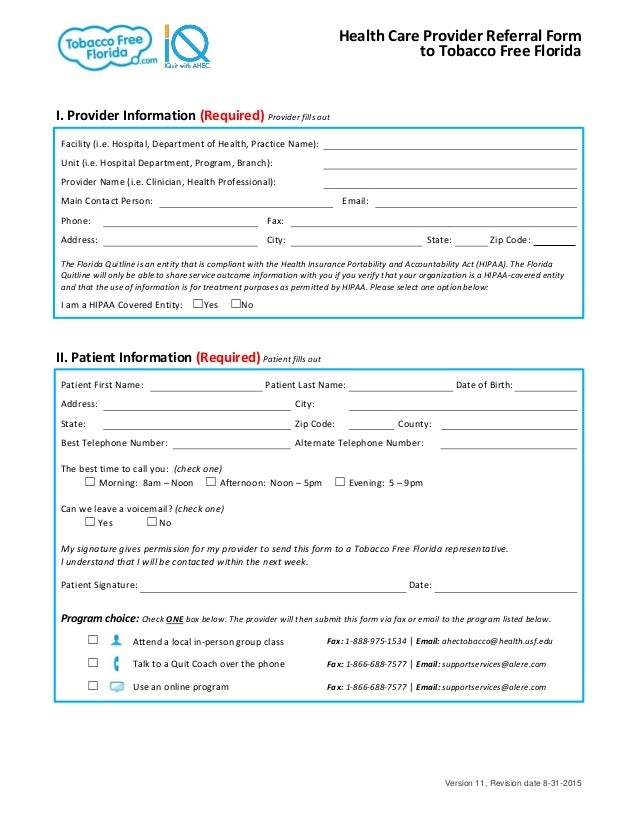 Provider Referral Request Form Printable Pdf Download - Bank2home.com