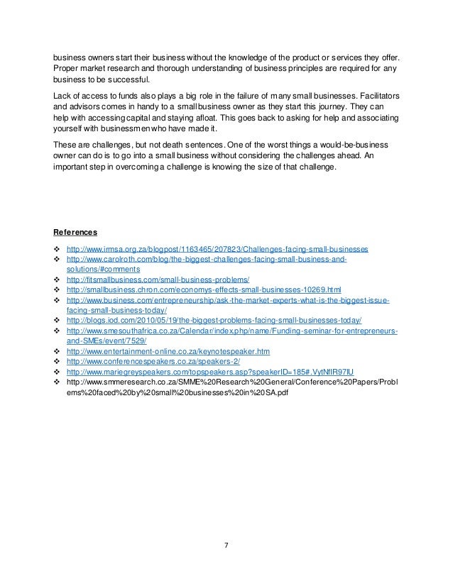 Challenges That SMEs Face In South Africa