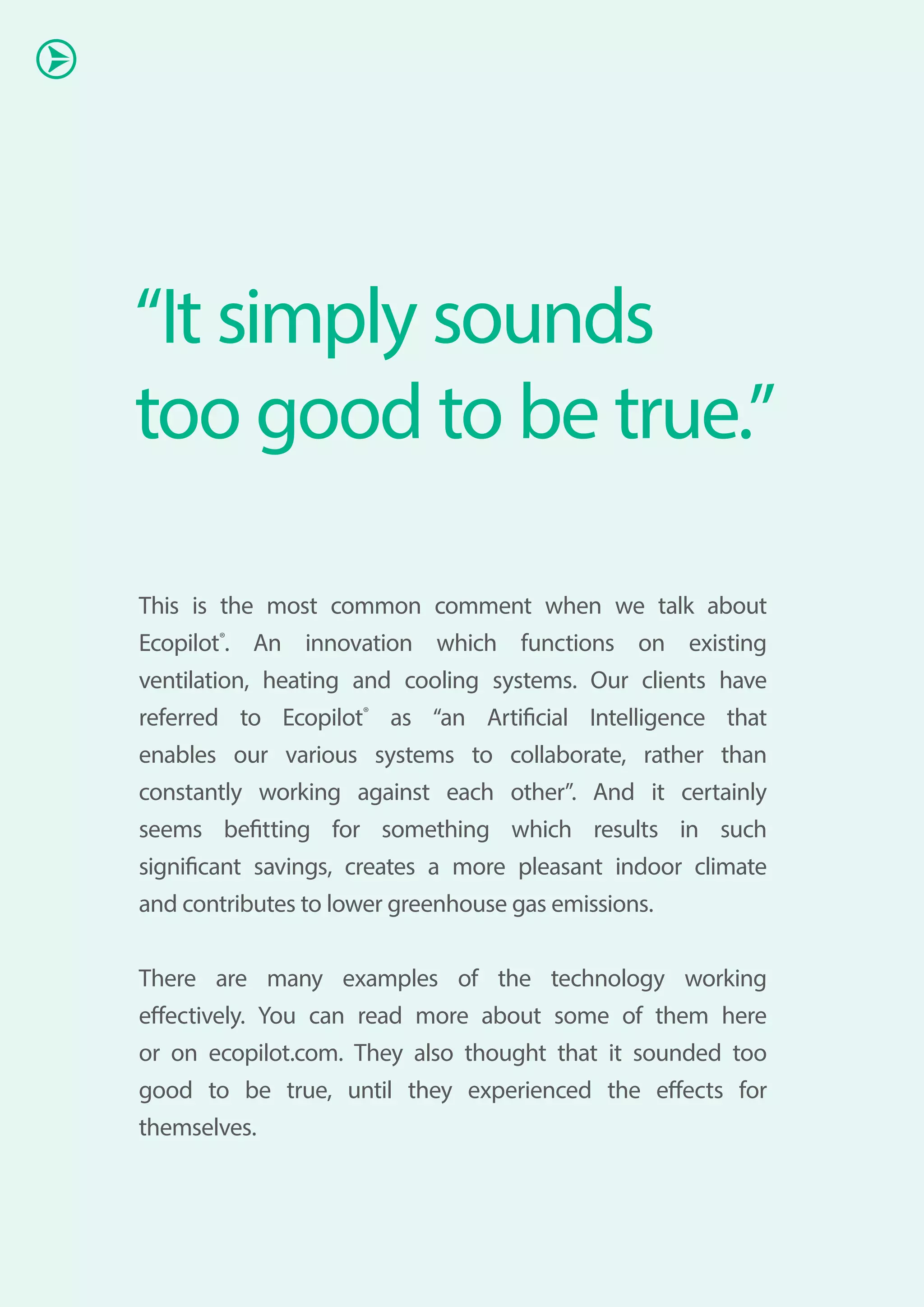 Ecopilot Brochure Final 3.0 | PDF