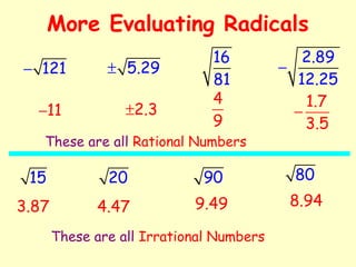 The real Number system | PPT