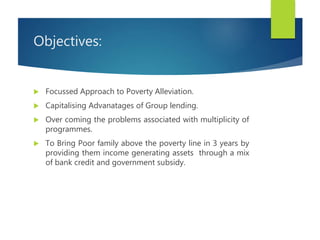POVERTY ALLEVIATION PROGRAMME11 | PPTX