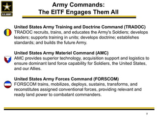 HQDA Introductory Brief to the EITF | PDF
