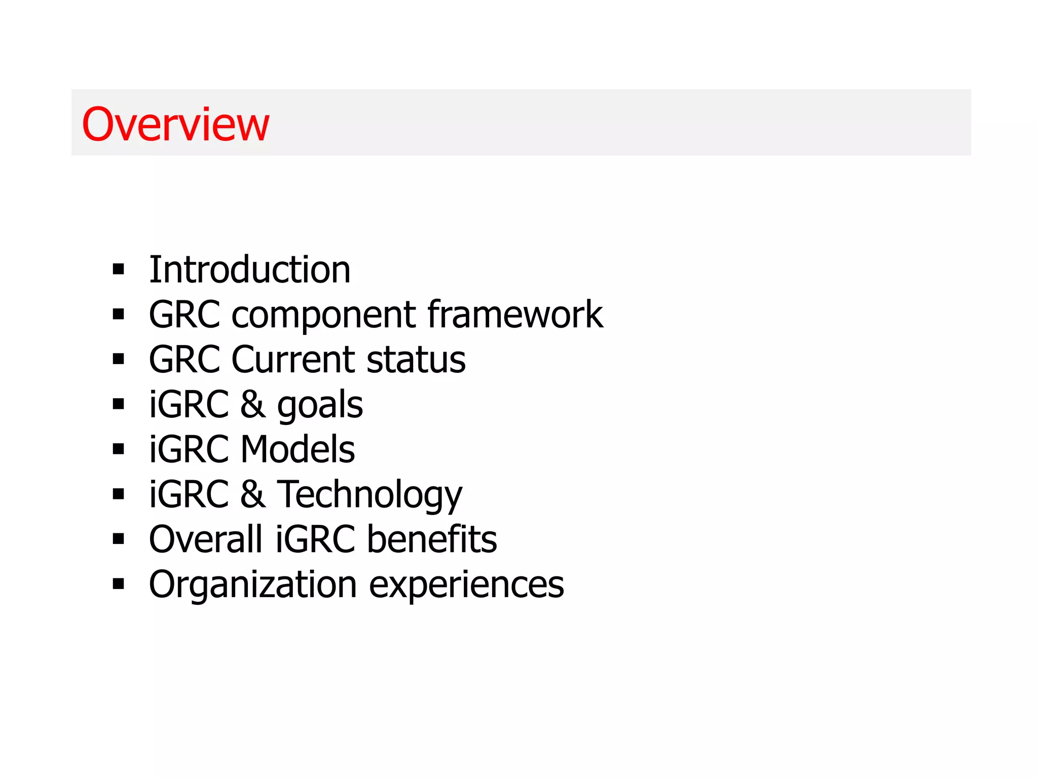 GRC - Isaca Training 16.9.2014