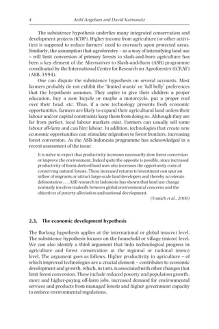 Agricultural Technologies And Tropical Deforestation First A Angelsen | PDF