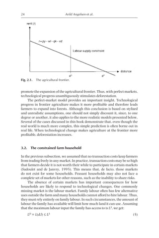 Agricultural Technologies And Tropical Deforestation First A Angelsen | PDF