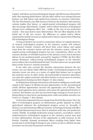 Agricultural Technologies And Tropical Deforestation First A Angelsen | PDF