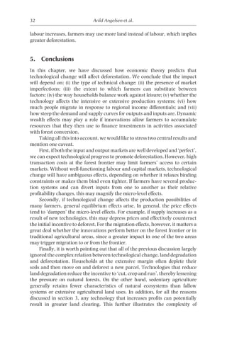 Agricultural Technologies And Tropical Deforestation First A Angelsen | PDF