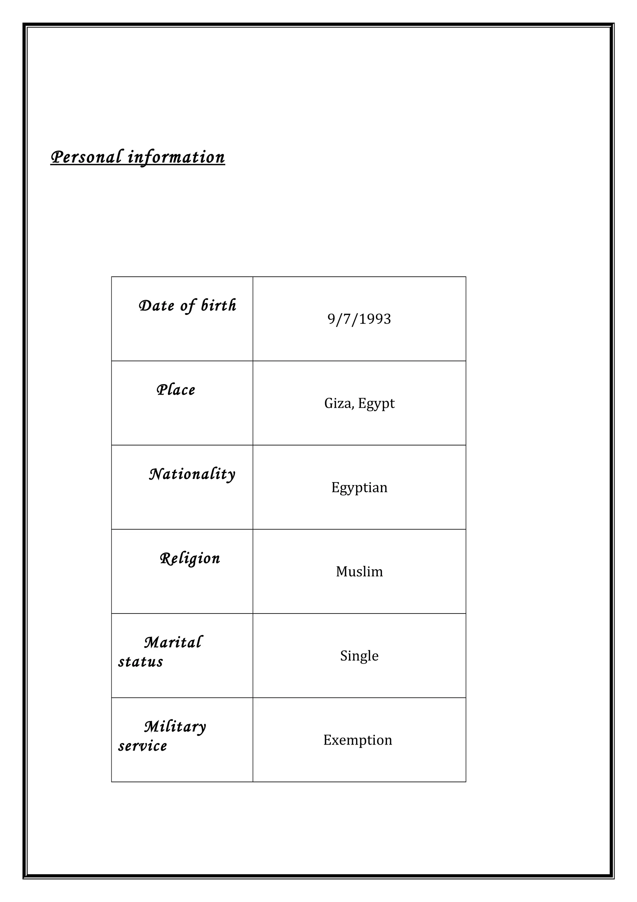 Abdallah khaled CV | DOC