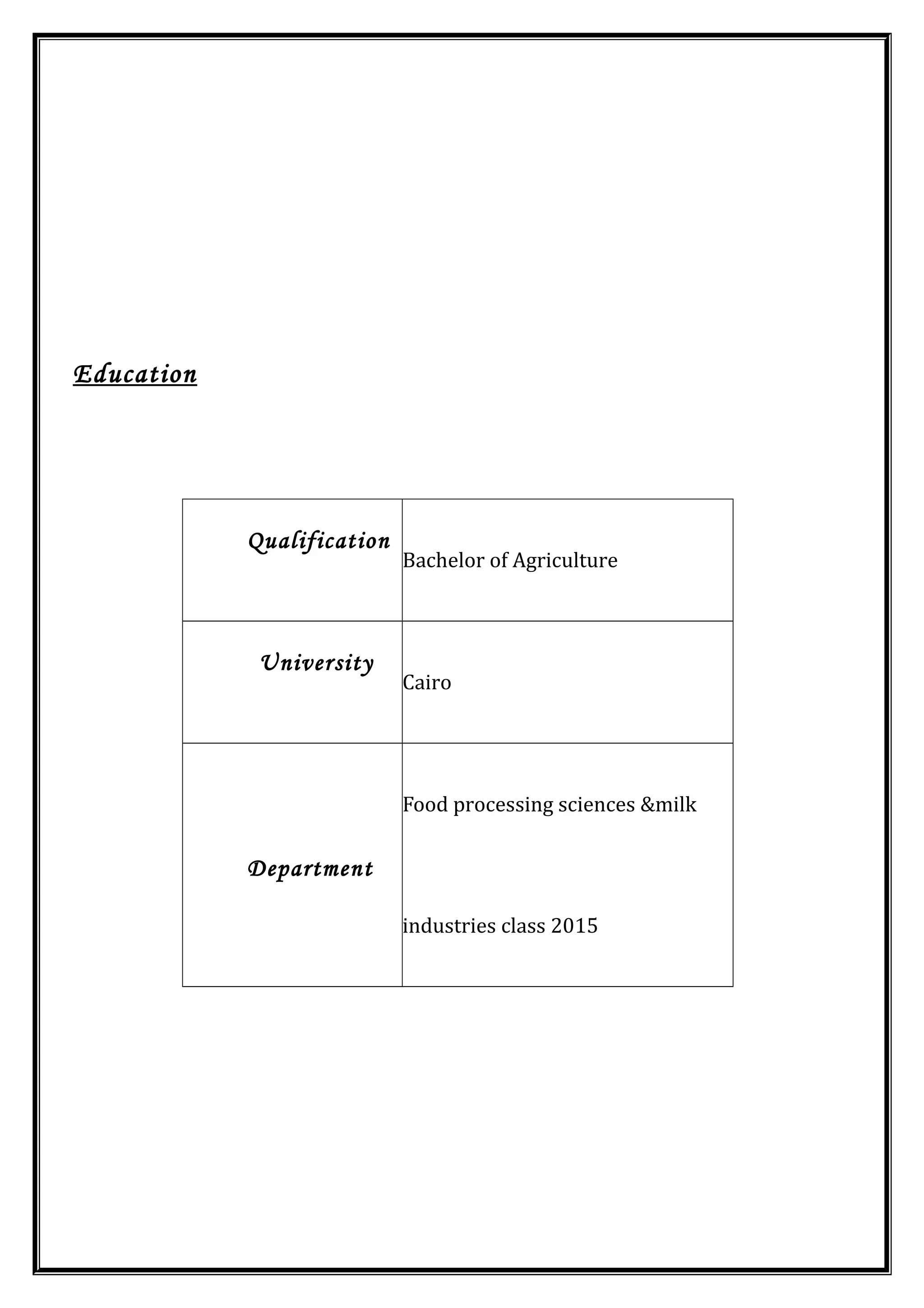 Abdallah khaled CV | DOC