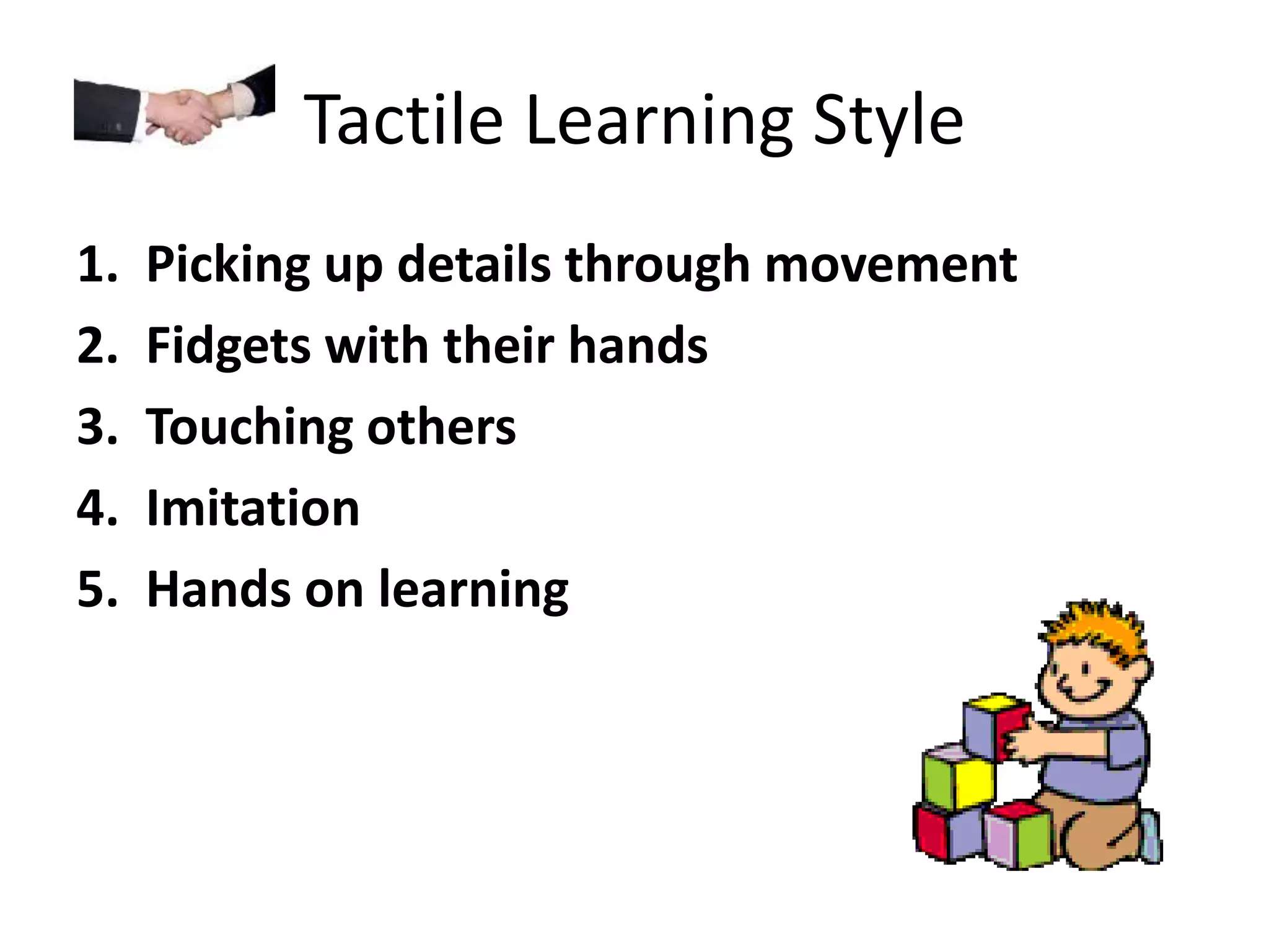 Auditory Learning Style Project | PPTX | Education