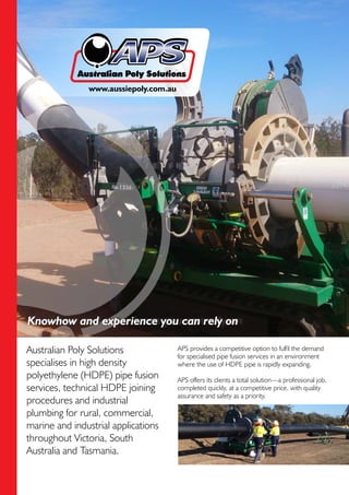 APS A4 Brochure A4 | PDF