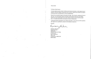 reference letter Dr Neal | PPT