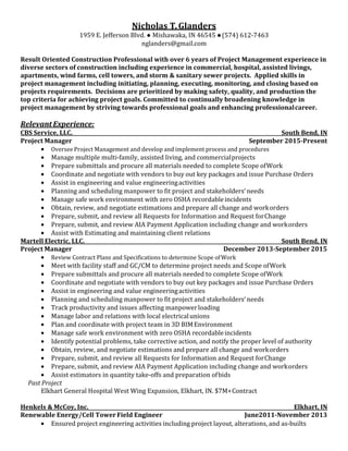 NTG Resume 102016 | PDF