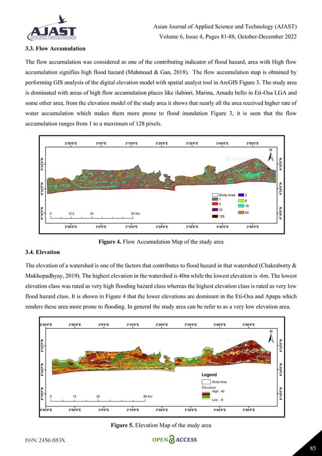 Flood Vulnerability Mapping using Geospatial Techniques: Case Study of Lagos State, Nigeria | PDF