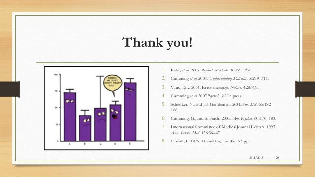 Error Bars in experimental biology