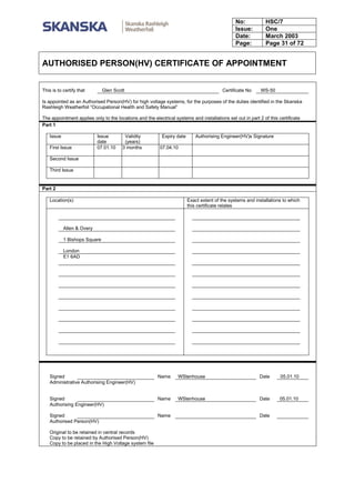 2010 HV AP 50 Glen Scott | PDF